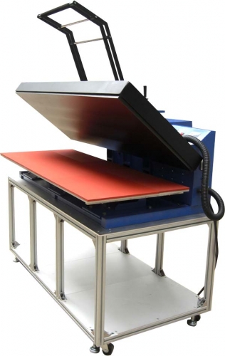 Working table for heat press
